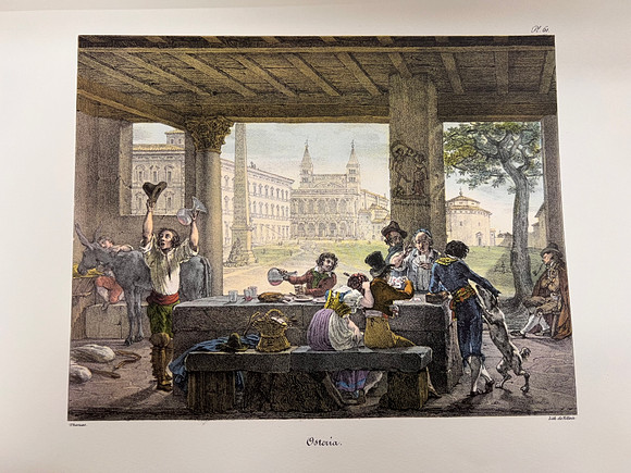 FAKSIMIL, "Un an à Rome et dans ses environs", efter Antoine-Jean ...