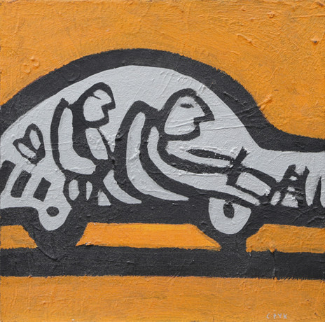 CAMILLA PYK. OLJA, på duk, signerad, modern. Konst - Måleri - Auctionet