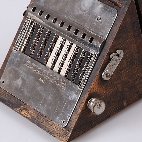 CALCULATOR, Automatic adding machine Co, New York, early 1900s ...