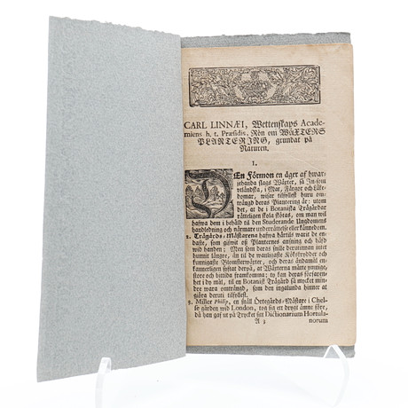 BOTANY. FINDINGS ON WÄXTER PLANTING - THE FIRST PAPER IN THE ROYAL ...