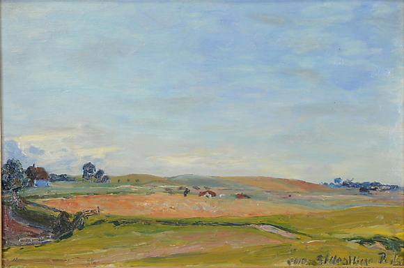 STEFAN VIGGO PEDERSEN. Oil on Board. Art - Paintings - Auctionet