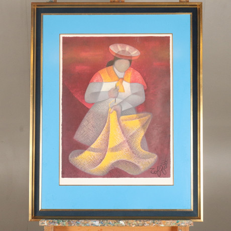 LOUIS TOFFOLI. LITHOGRAPH, signed Toffoli in print. Art - Engravings ...