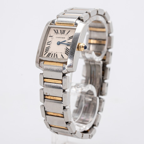 Cartier ”Tank Francaise”. Klockor & Ur - Armbandsur - Auctionet