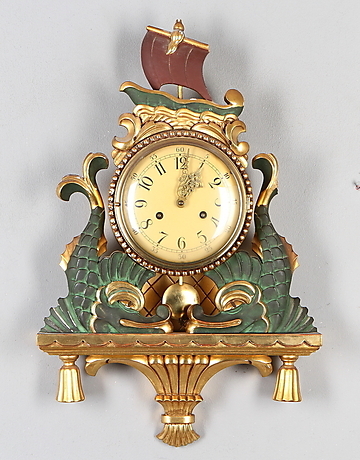 WALL PENDULUM, Empire style, 20th century. Clocks & Watches - Wall ...