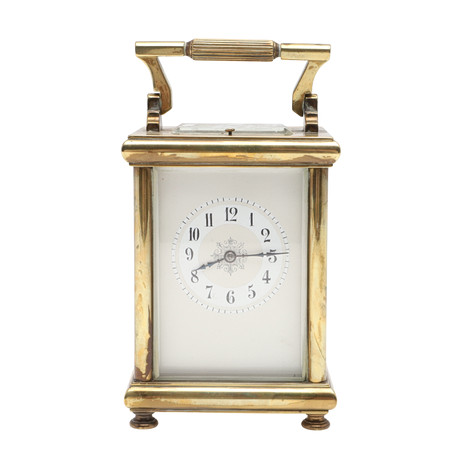 A BRASS REPEATING CARRIAGE CLOCK. Clocks & Watches - Other clocks ...