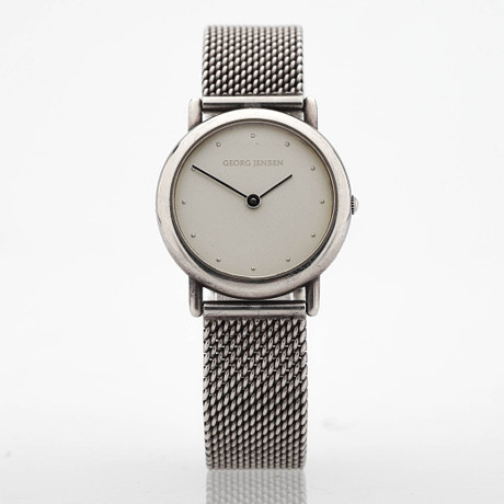 GEORG JENSEN. THORUP & BONDERUP, Armbandsur, silver, "Design 2346 ...