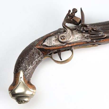 A FLINTLOCK PISTOL, Ottoman Empire, 19th century. Weapons & Militaria ...