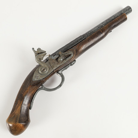 SLAG LOCK PISTOL, replica, wood/metal, 20th century. Weapons ...