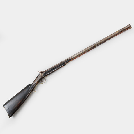 A 19th century slingshot rifle. Weapons & Militaria - Guns & Rifles ...