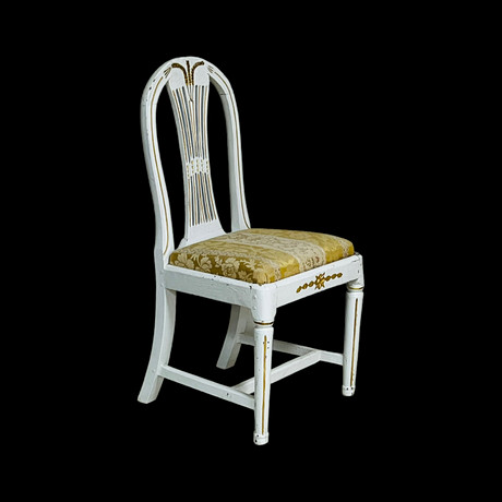 STOL, Gustaviansk, modell "Axet", 1800-tal. Möbler - Fåtöljer & Stolar ...