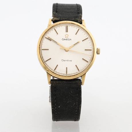 OMEGA GENEVE, armbandsur, 14K guld, 1960-tal, manuell. Klockor & Ur ...
