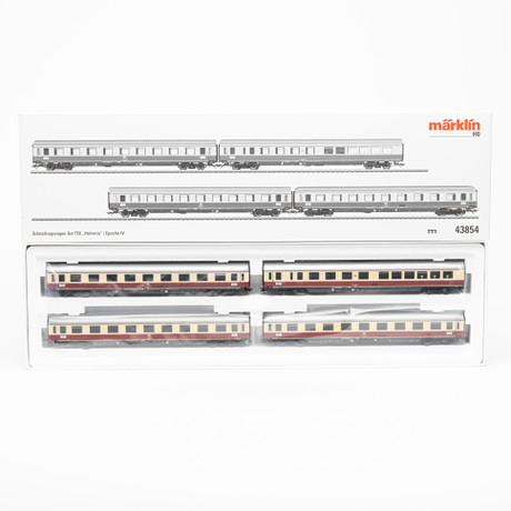 MÄRKLIN 43854 4 vagnar TEE "Helvetia" originalförpackning. Leksaker ...