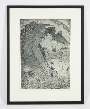 PEETER ULAS (1934). “Soojärv”, signed and dated -70, soft ground ...