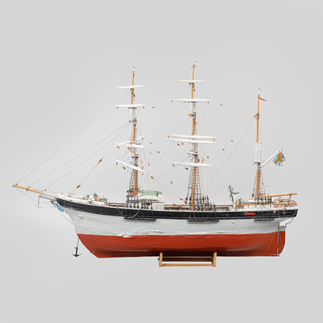 SHIP MODEL, “Jannie 3 Kungsbacka”. Collectables - Technica & Nautica ...