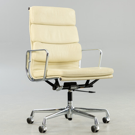 RAY & CHARLES EAMES. Vitra/Herman Miller. Kontorsstol/Alu Stol 'EA 219 ...