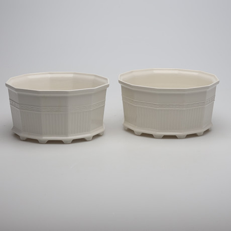 YTTERFODER 2 stycken, porslin, Prins Eugen "Waldemarsudde", Gustavsberg ...