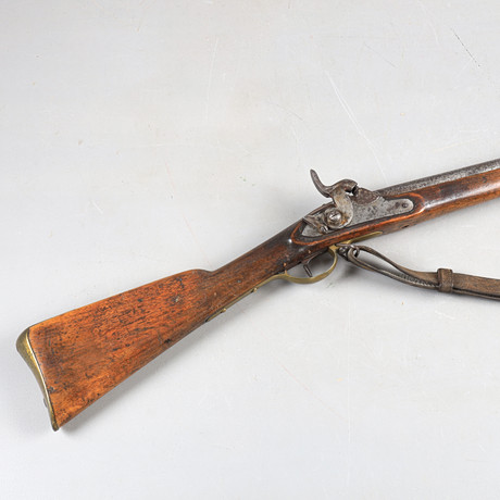 SLAGLÅSRIFLE, Swedish, modification model of rifle m/1815. Weapons ...
