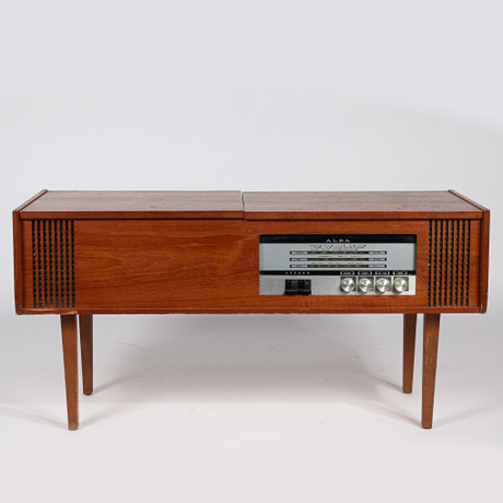 RADIOGRAM, TEAK, ALBA, 1900-TALETS MITT. Möbler - Övrigt - Auctionet