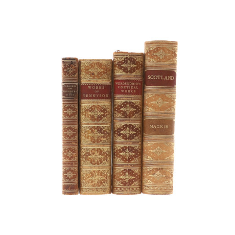 MACKIE (R.L.) SCOTLAND, 1916, FULL TREE CALF. Books, Maps & Manuscripts ...