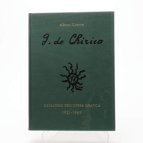 GIORGIO DE CHIRICOS GRAFISKA VERK 1921-1969 MED EN ORIGINALLITOGRAFI ...