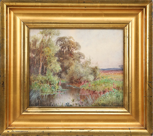 Henry Stannard (f.1870), Landskap, Akvarell, signerad. Konst - Måleri ...