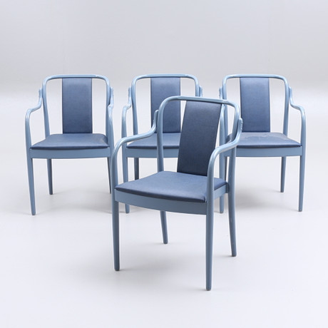 JACK RANGE, A set of four “Kaiser” bent wood chairs, Gemla, mid 20th ...