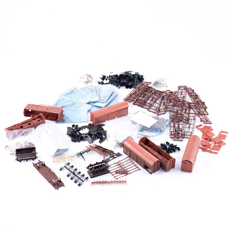 MODELLJÄRNVÄG byggsatser till bl.a. SJ G-vagnar. Leksaker - Leksaker ...