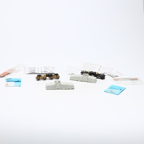 MODELLPRODUKTION BRIMALM och JECO. 2 st SJ-lok Hc 526 och Hd 551, i ...