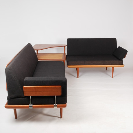 PETER HVIDT & ORLA MØLGAARD-NIELSEN. Soffgrupp 3 delar, "Minerva ...