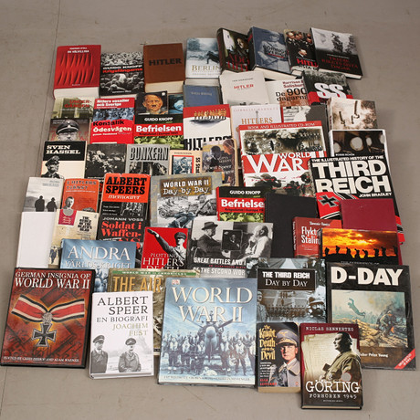 BÖCKER, III-riket, andra världskriget, biografier, totalt ca 59 stycken ...
