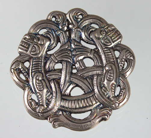 NORSK DRAKE BROSCH - HÄNGE, SILVER. Smycken & Ädelstenar - Broscher ...
