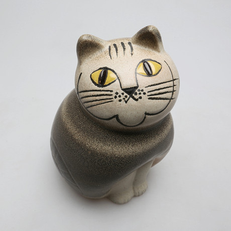 LISA LARSON. KATT, keramikstudion, Gustavsberg, signerad, ca 2000. Keramik & Porslin ...