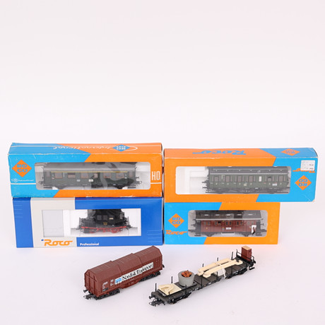LOK & VAGNAR, 6 delar, Roco. Leksaker - Leksaker - Auctionet