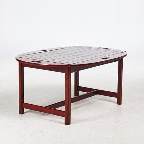 COFFEE TABLE, so-called Hunters table, English style, circa 1980s ...