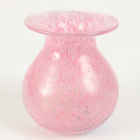 ULRICA HYDMAN-VALLIEN. A vase, art glass, “Pastel”, Boda, signed. Glass ...