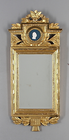 MIRROR, Gustavian style. John Lundmark, 1900s. Mirrors - Auctionet
