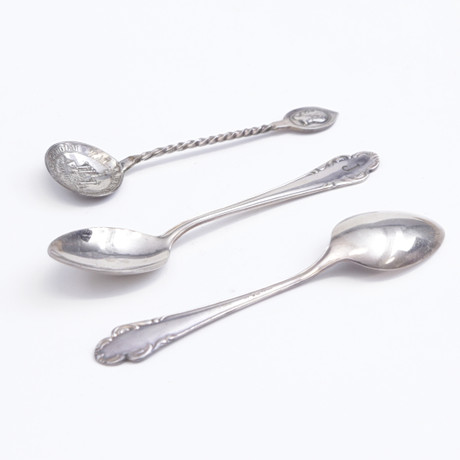 TESKEDAR 13 st, silver, 1900-tal. Silver & Metall - Silver - Auctionet