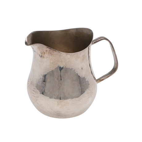 A MODERN WEST COUNTRY SILVER MILK JUG. Silver & Metals - Silver - Auctionet