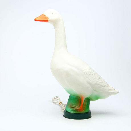 A “Gladys Goose” floor/ table lamp, plastic, New York, contemporary ...