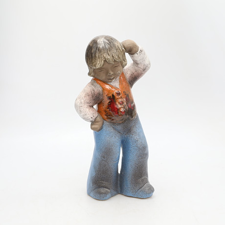 FIGURIN, keramik, " Johan " Tilgman. Keramik & Porslin - Europeiskt ...