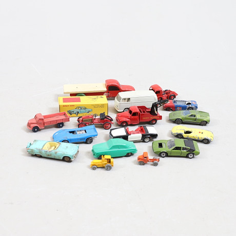LEKSAKSBILAR, metall & plast, bl.a. Tekno, Dinky Toys, Cursor m.fl ...