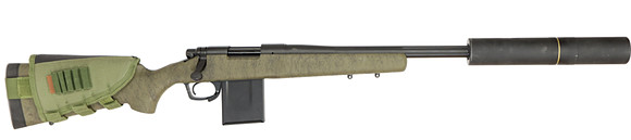 RIFLE WITH SILENCER, Repeater, make Remington, model 700 LCR, caliber ...