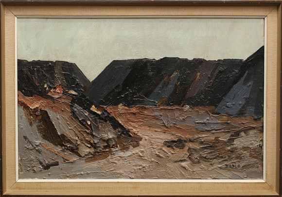 JACQUES ZADIG. Olja på duk, Landskap, signerad Zadig. Konst - Måleri ...