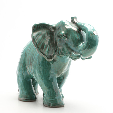 ANNA-LISA THOMSON. ELEFANT, Uppsala Ekeby, glaserad keramik. Keramik ...