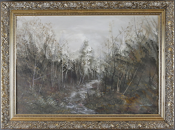 LARS ERIKSSON. "Försommar", olja på duk. Signerad. Konst - Måleri ...