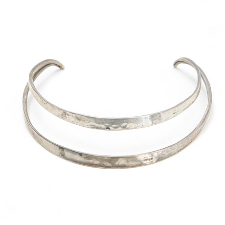 ULF TROLLE-LINDGREN. Halsband, silver,1968, Katrineholm. Smycken ...