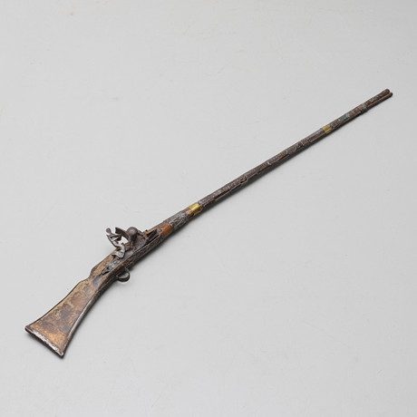 Snap-lock rifle/MOUKAHLA, Morocco, 19th century. Weapons & Militaria ...