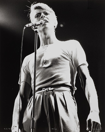 ED FINNELL. David Bowie, “Heroes Tour”, Los Angeles, 3 April 1978 ...