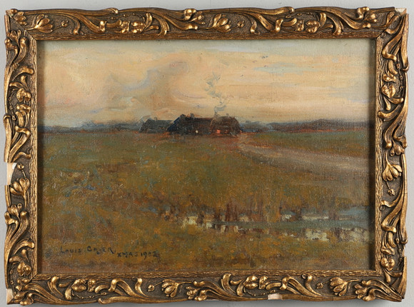 LOUIS REGINALD JAMES MONRO GRIER (1864-1920). THE FARM ON THE MOOR ...