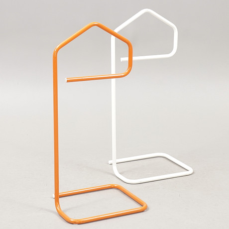 NIELS GAMMELGAARD. Herrbetjänter, 2 st, metall, "Järpen", Ikea, 1980 ...